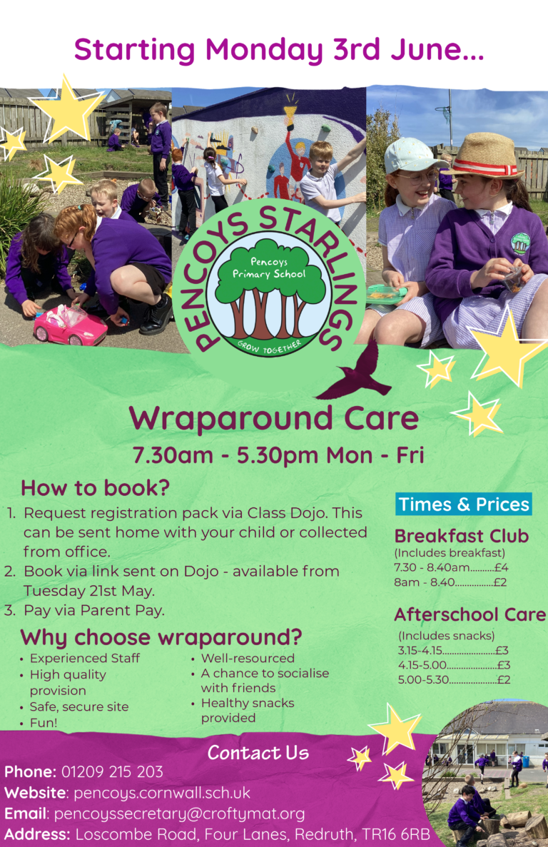 Wraparound Care - Pencoys School